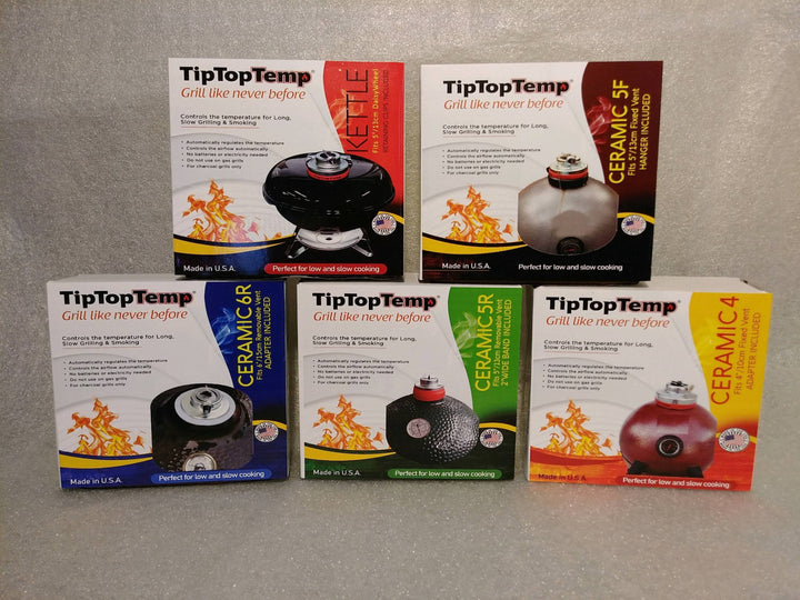 TipTopTemp | Charcoal Grill Temperature Controller